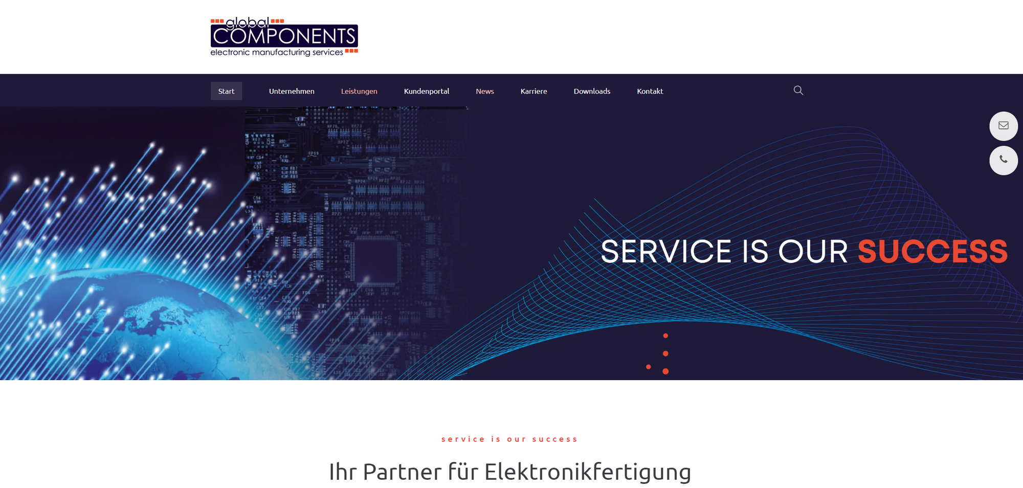Entdecken Sie unsere neue Website: Frischer Look, verbesserte Funktionen! - Global Components